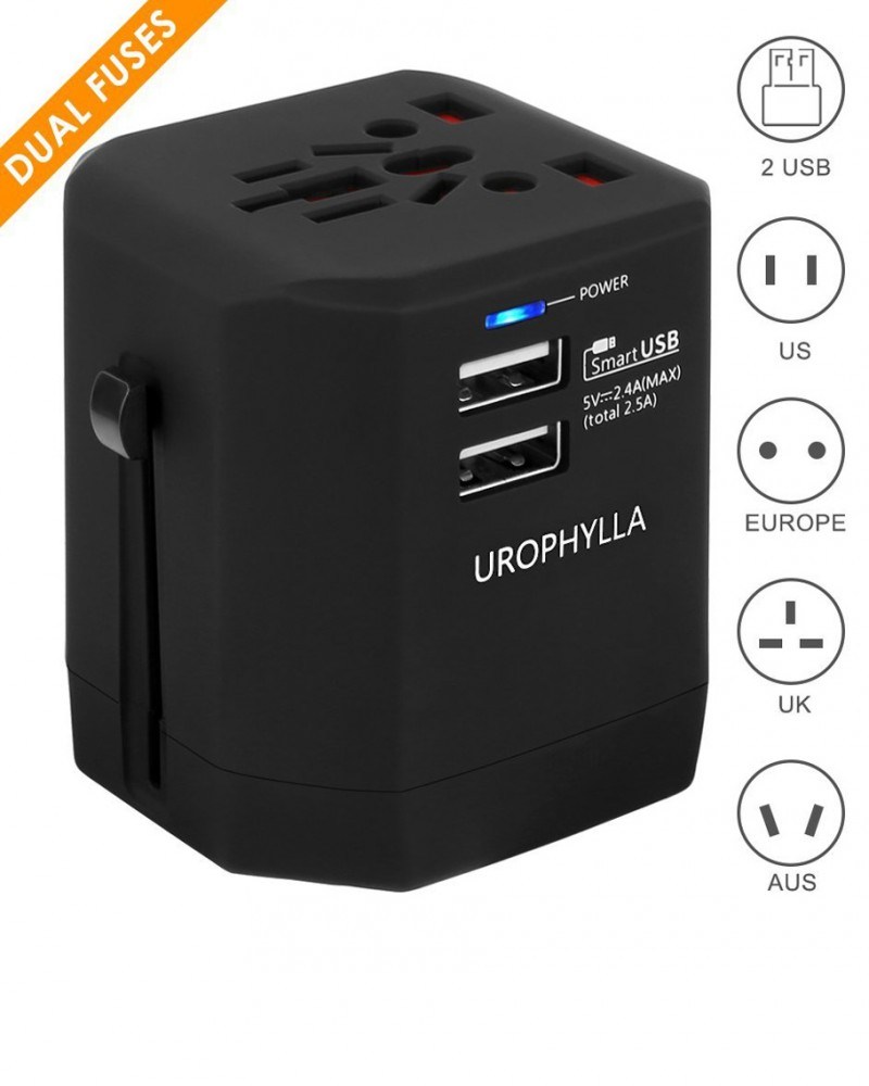 Universal Travel Charger Adapter Plug • The Blonde Abroad