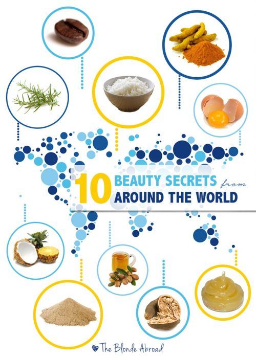 10 Beauty Secrets from Around the World • The Blonde Abroad