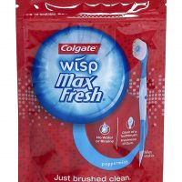 Colgate Wisp Single-Use Toothbrush • The Blonde Abroad