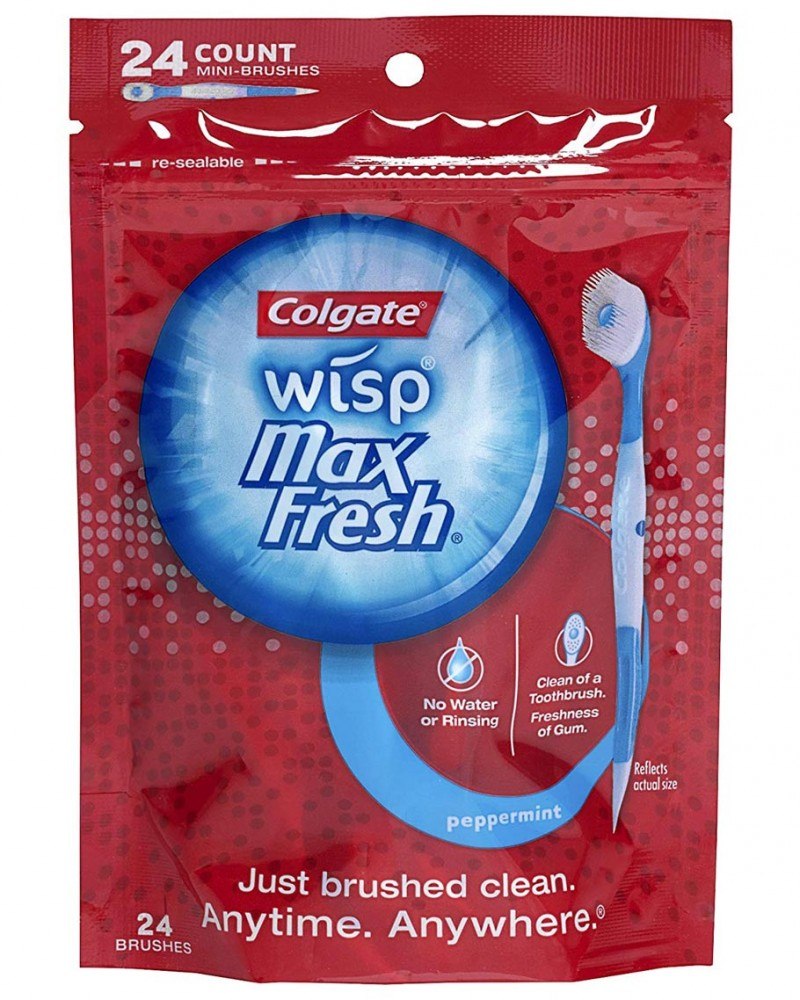 Colgate Wisp Single-Use Toothbrush • The Blonde Abroad