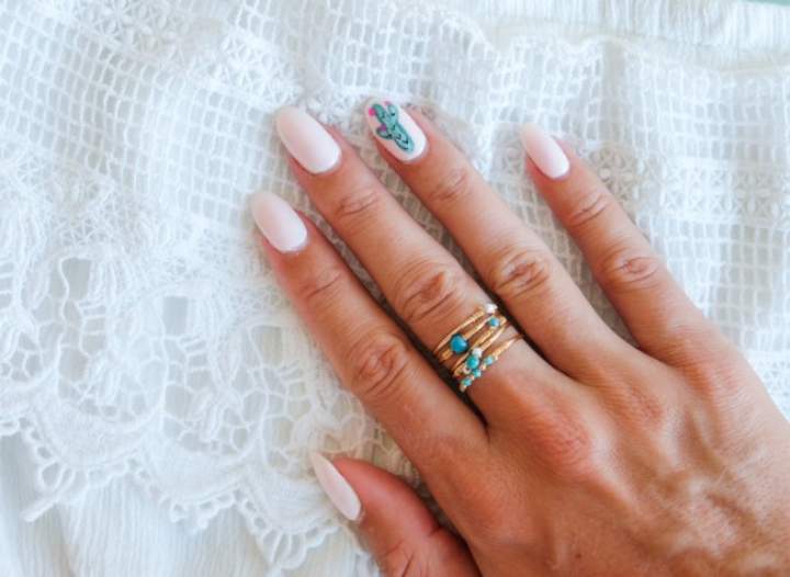 Mexico-Inspired Travel Nails • The Blonde Abroad