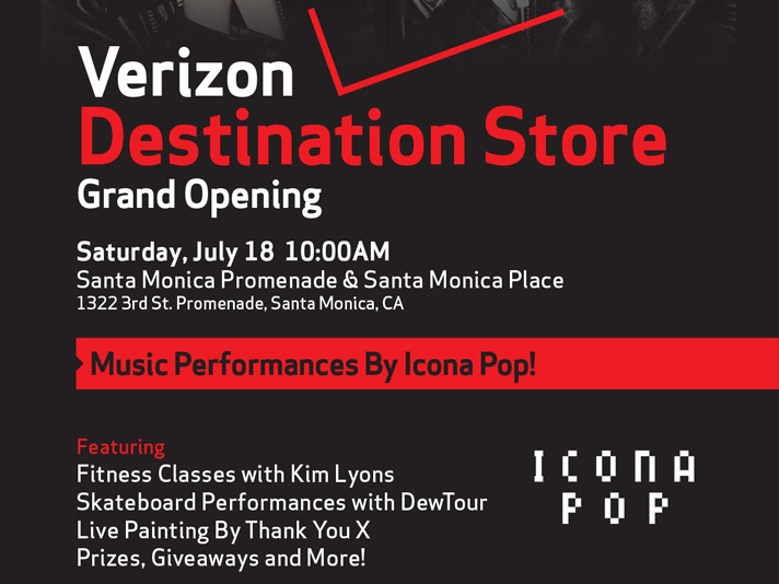 Join Me this Weekend at the Verizon Destination Store Grand Opening in ...