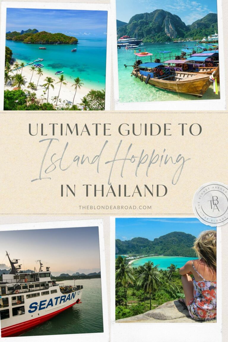 The Ultimate Guide to Island Hopping in Thailand • The Blonde Abroad