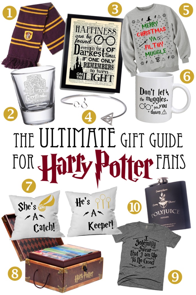 The Ultimate Gift Guide for Harry Potter Fans • The Blonde Abroad