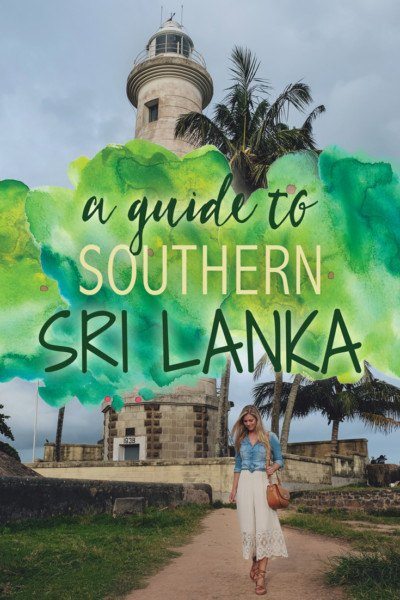 A Guide to Southern Sri Lanka • The Blonde Abroad