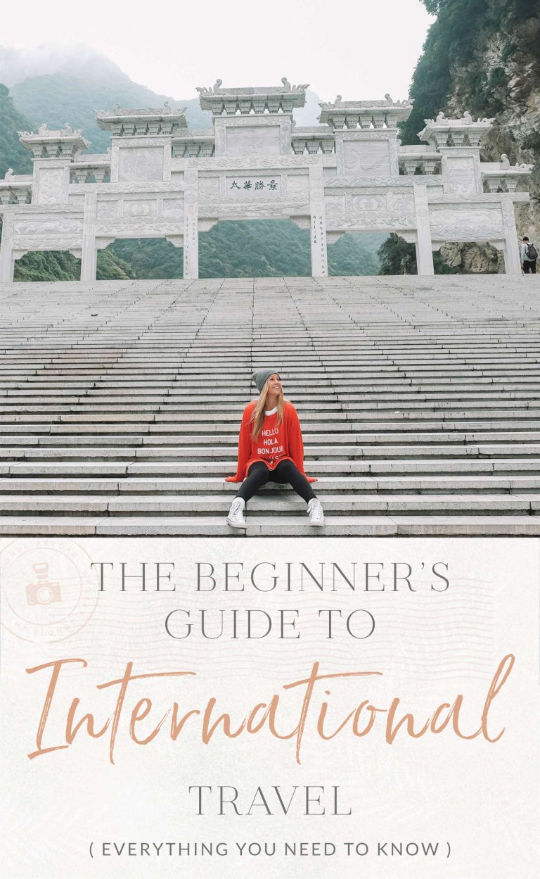 The Beginner's Guide to International Travel • The Blonde Abroad