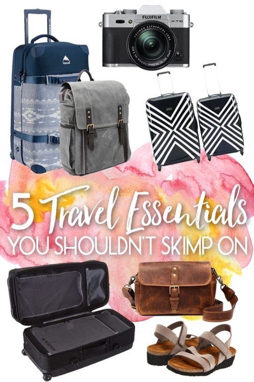5 Travel Essentials You Shouldn't Skimp On • The Blonde Abroad