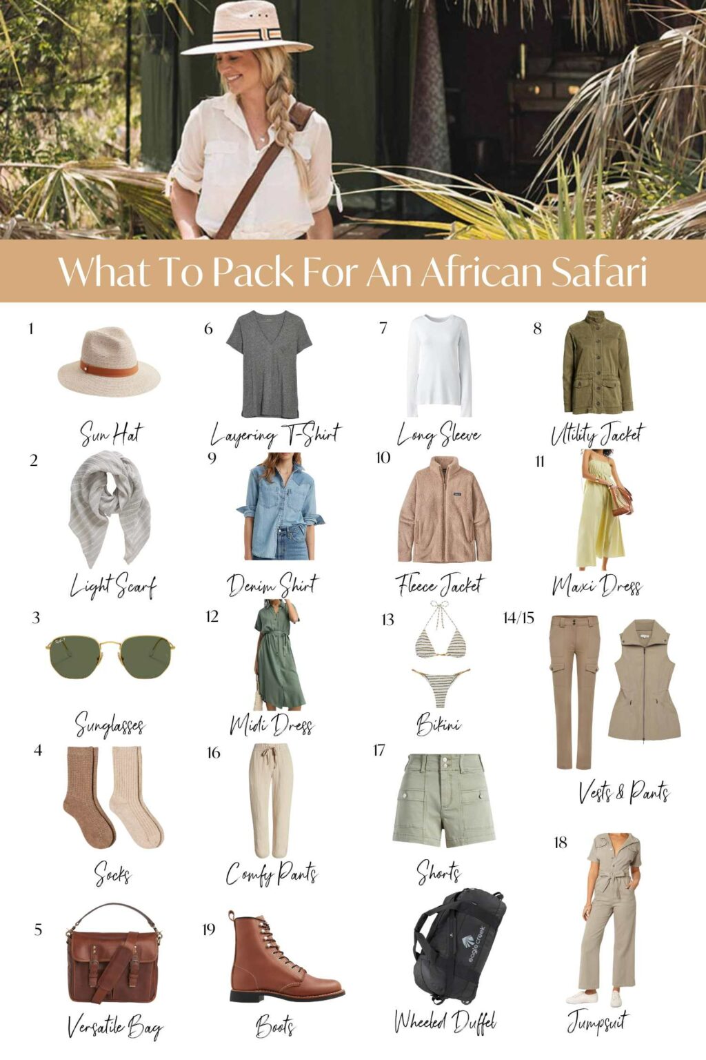 What to Pack for an African Safari • The Blonde Abroad