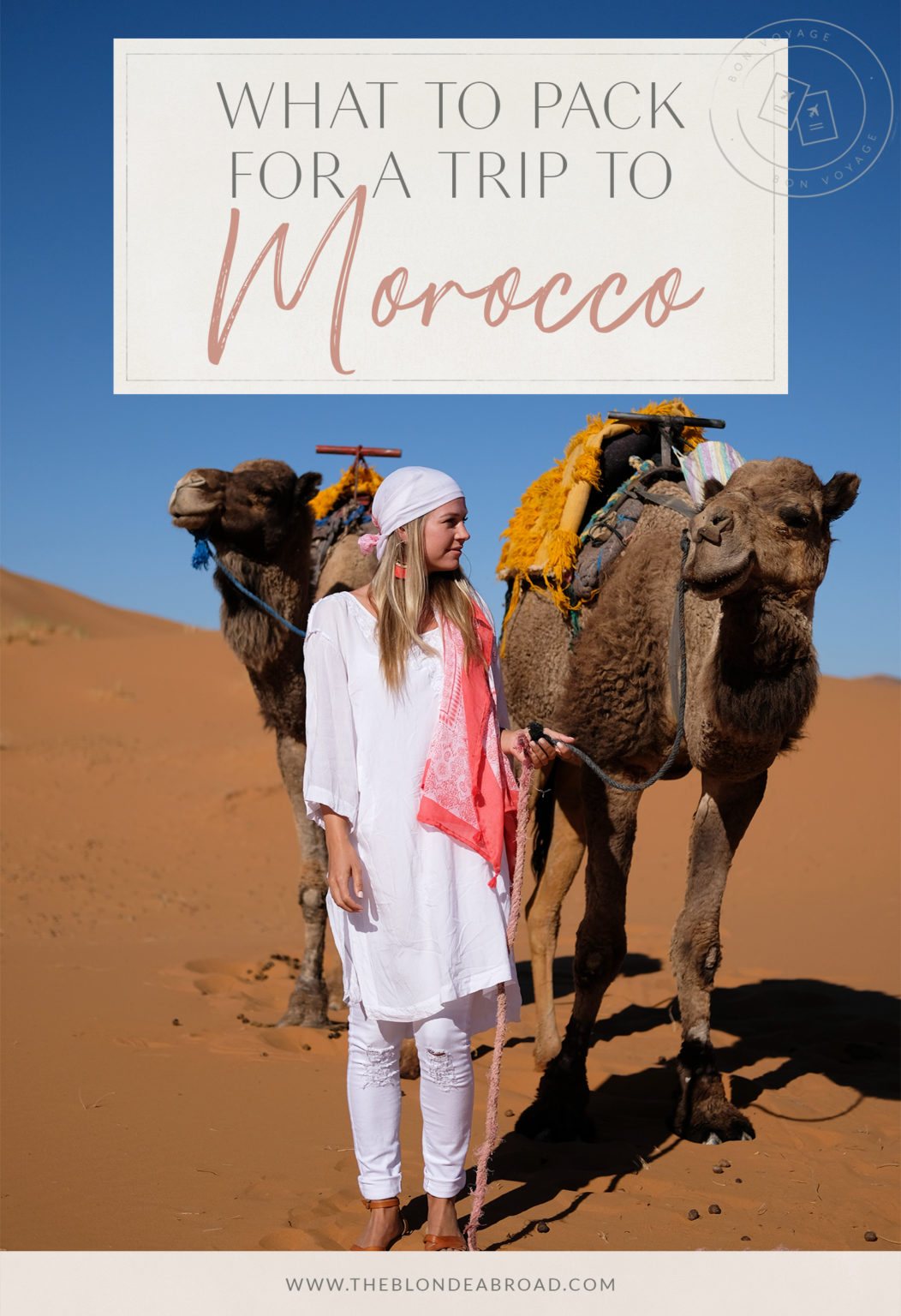 What to Pack for a Trip to Morocco • The Blonde Abroad