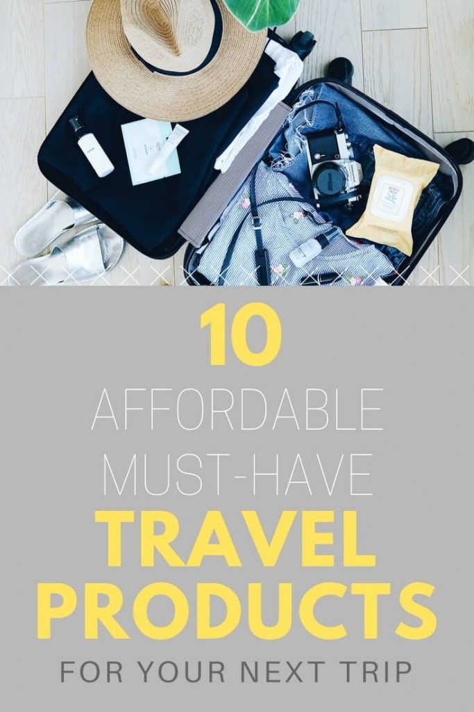 10 Affordable Must-Have Travel Products for Your Next Trip • The Blonde ...