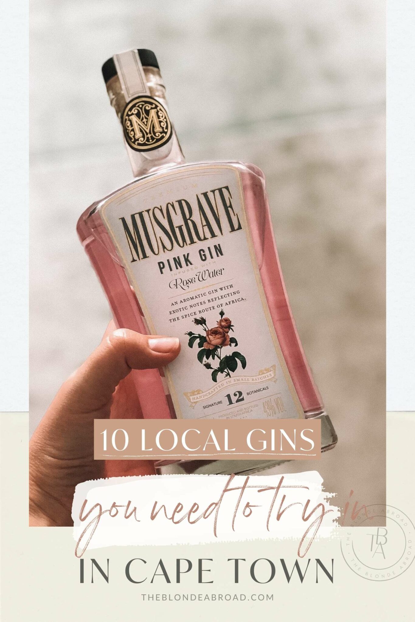 10 Local Gins to Try in Cape Town • The Blonde Abroad