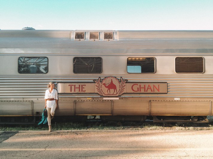 Riding the Ghan Train in Australia's Outback • The Blonde Abroad