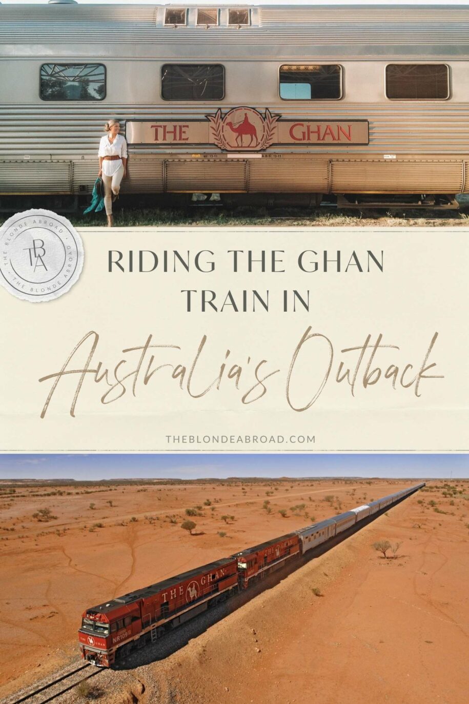 Riding the Ghan Train in Australia's Outback • The Blonde Abroad