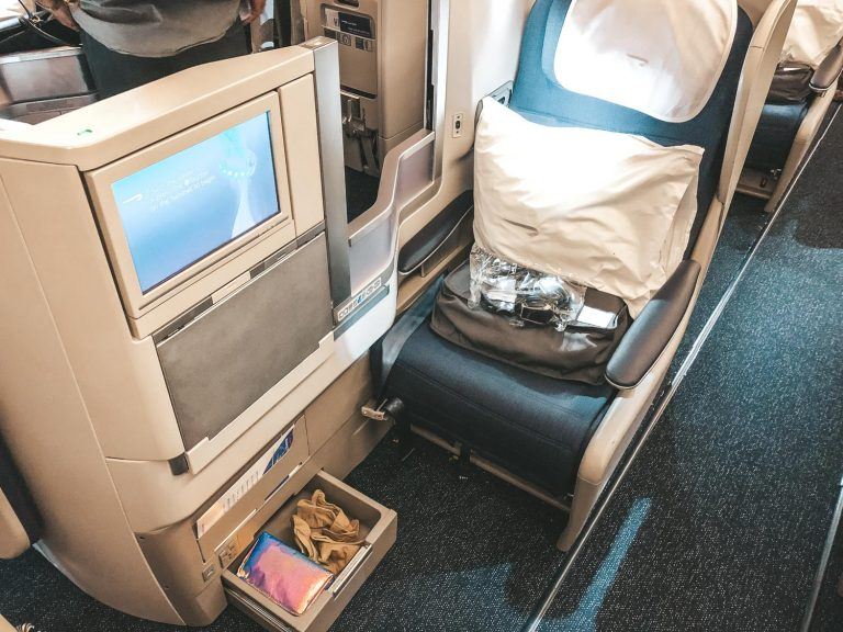 British Airways Club World Business Class from London to San Diego ...