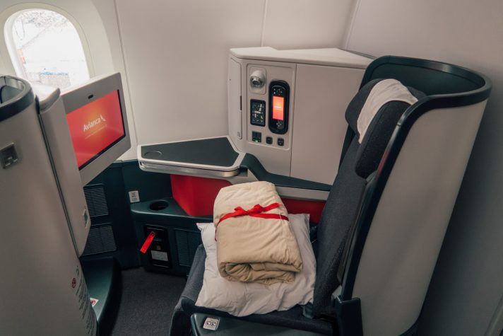 Avianca 787 Business Class Flight from LA to Bogotá • The Blonde Abroad