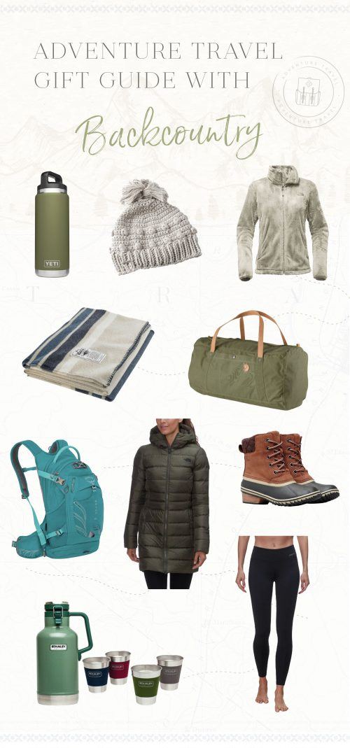 Adventure Travel Gift Guide with Backcountry • The Blonde Abroad