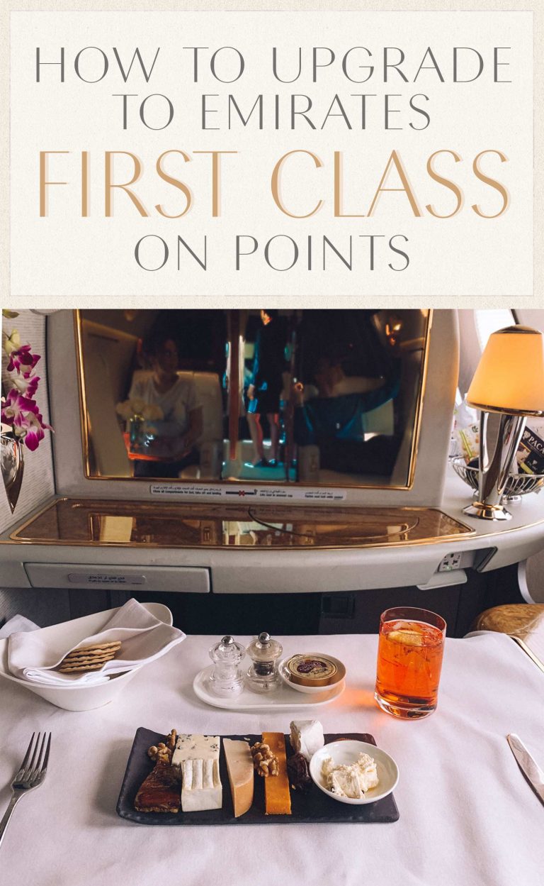 How to Upgrade to Emirates First Class Using Points • The Blonde Abroad