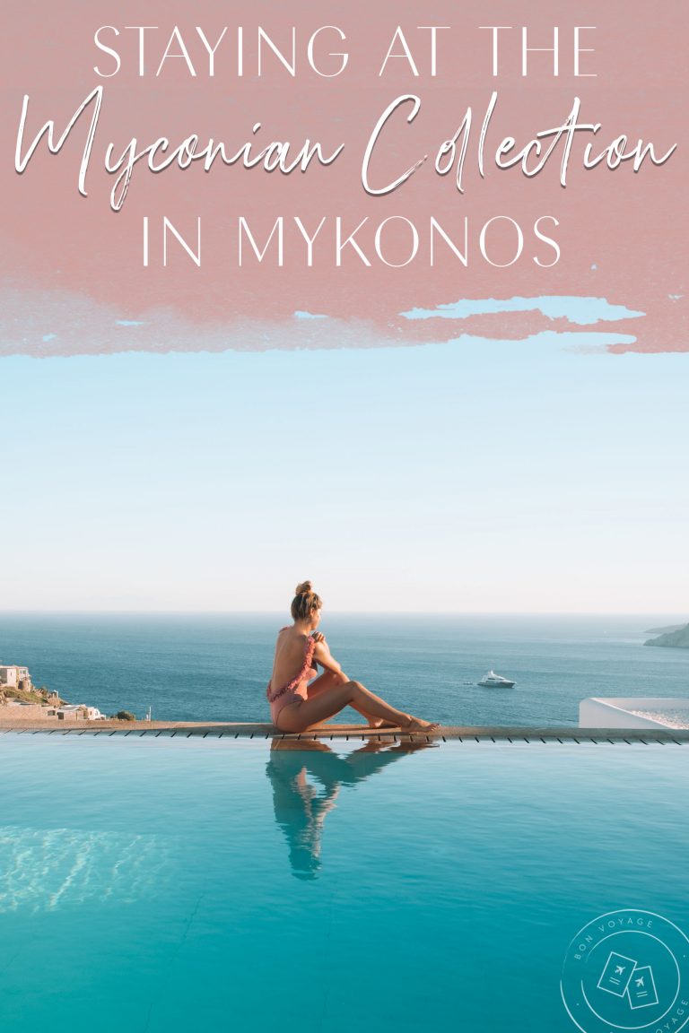 Staying at the Myconian Collection in Mykonos • The Blonde Abroad