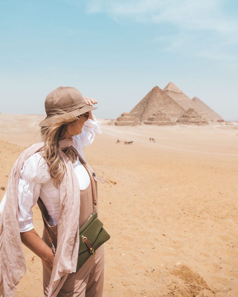 How to Get Amazing Photos at the Pyramids of Giza • The Blonde Abroad