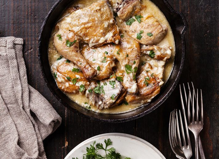 Recipes Around the World: Georgian Chicken in Garlic Sauce • The Blonde ...