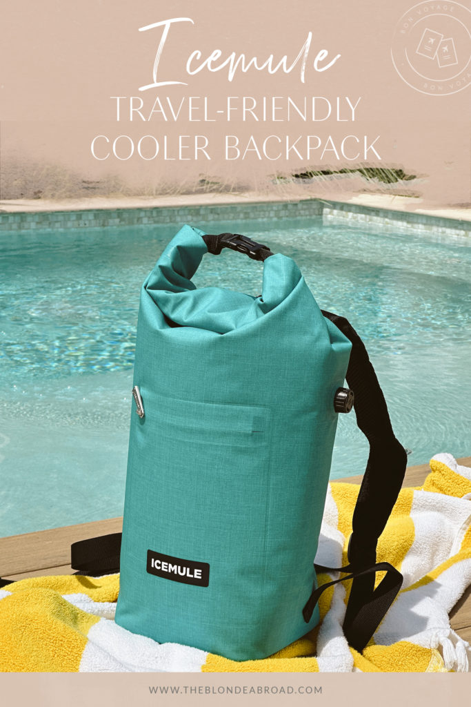 ICEMULE Travel-Friendly Cooler Backpack • The Blonde Abroad