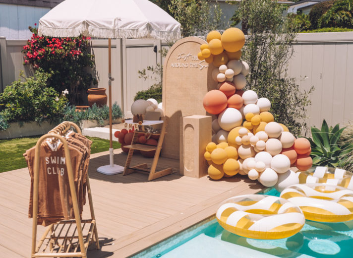 "First Trip Around the Sun" 1st Birthday Party • The Blonde Abroad