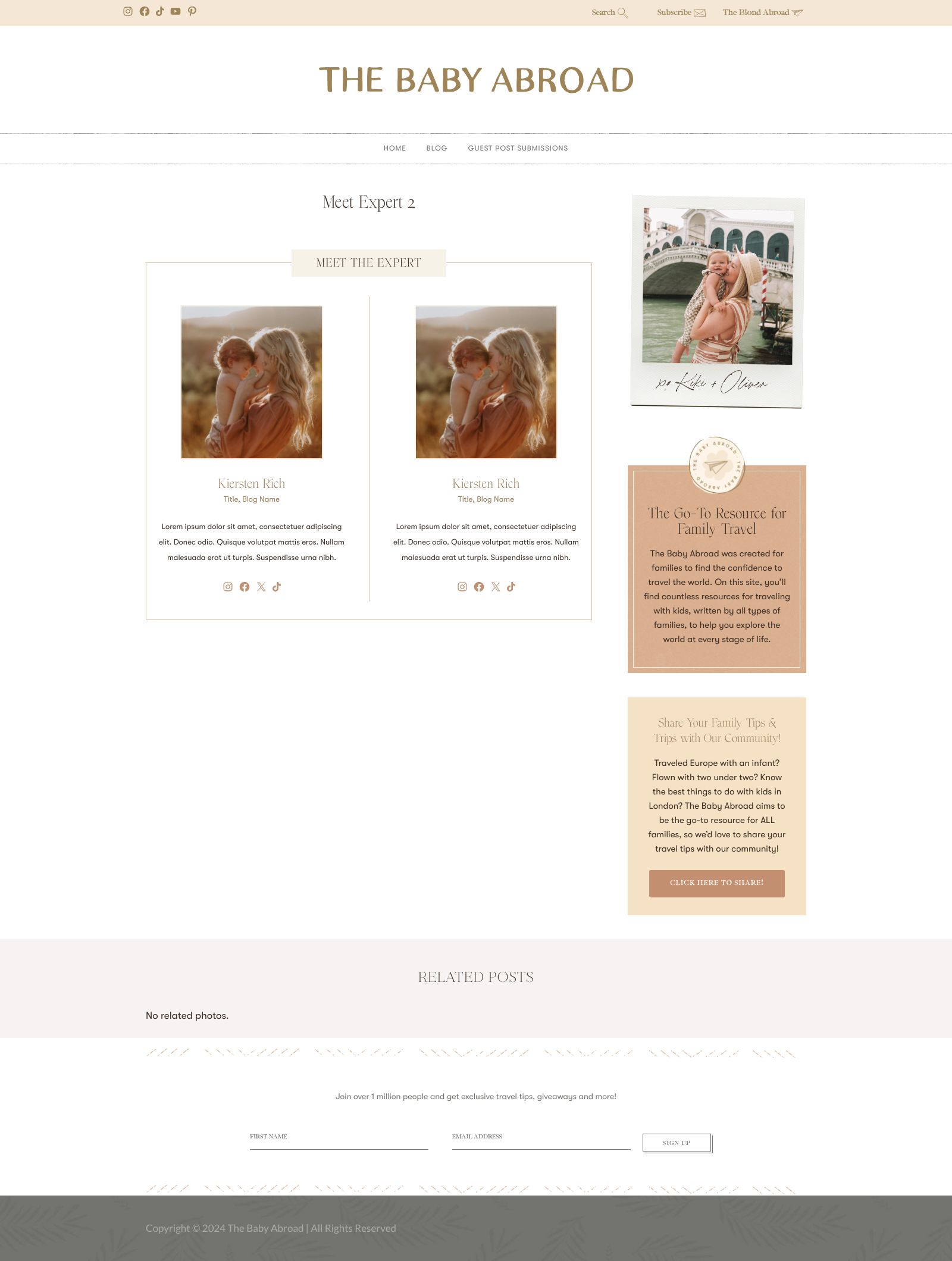 Meet Expert 2 • The Blonde Abroad